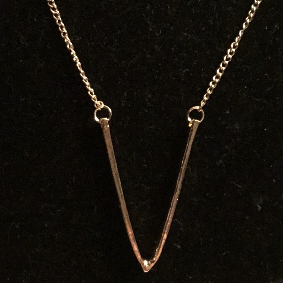 Jewelry | Gold Tone Deep V Necklace Super Stylish | Poshmark